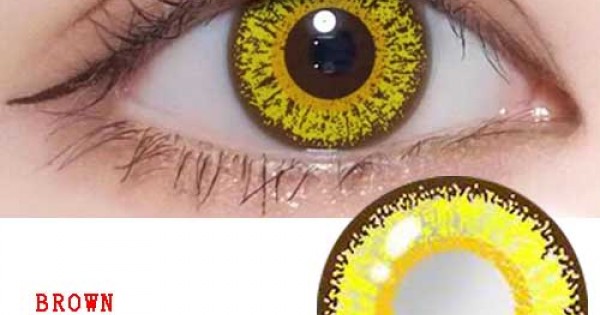 contact lens for eye color